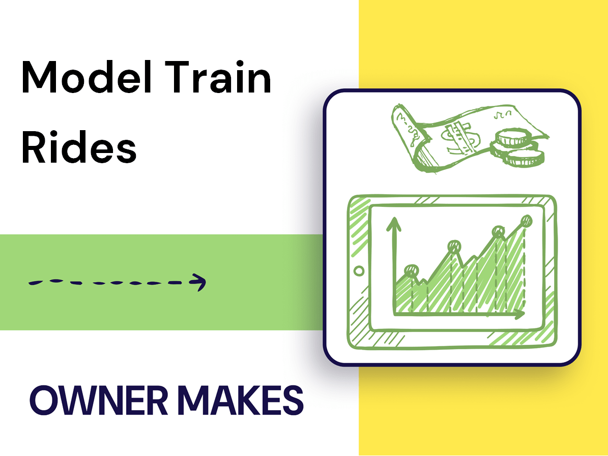How Much Does an Owner Make from Model Train Rides?