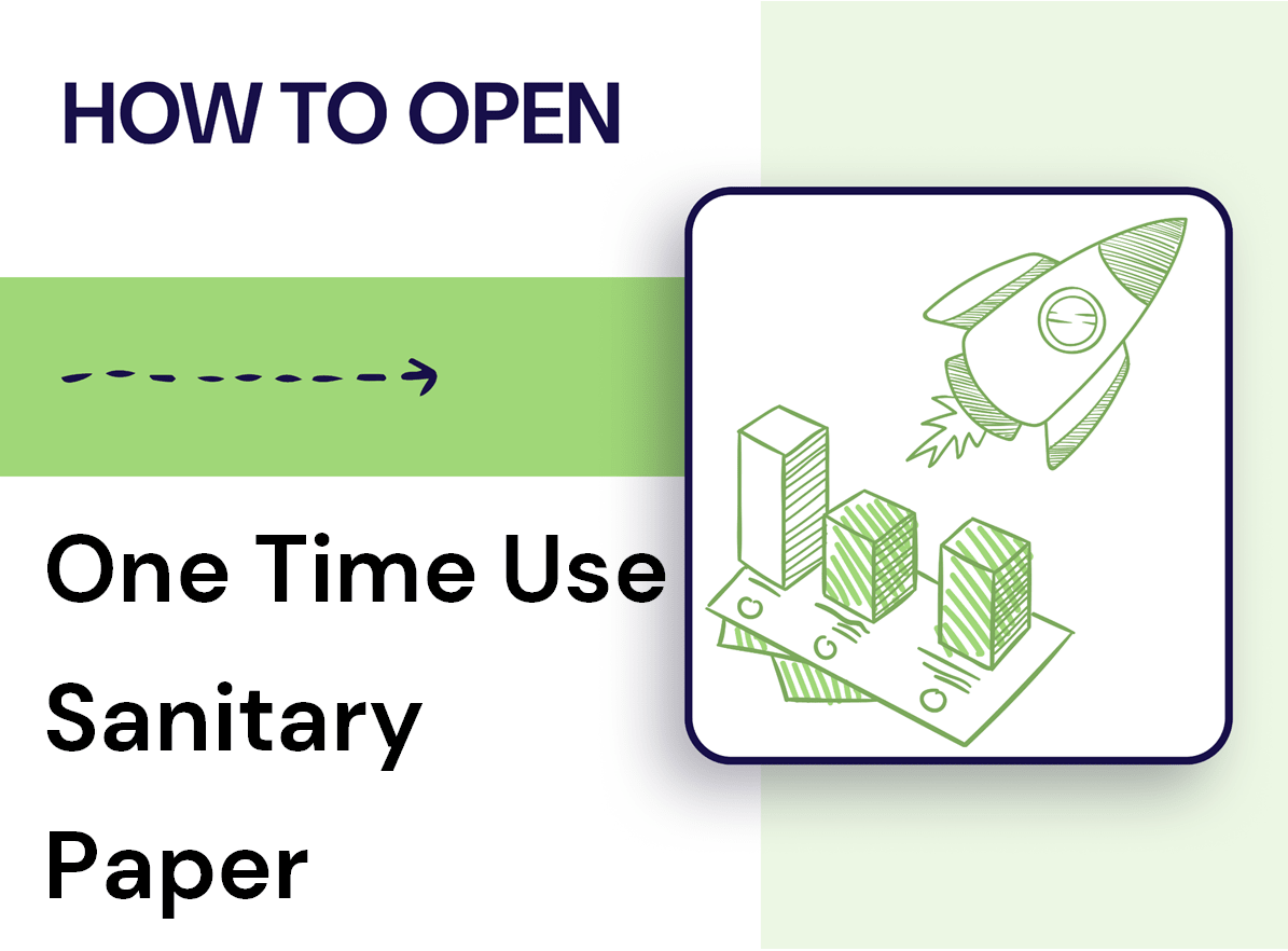 How Do You Open One-Time Use Sanitary Paper Products?