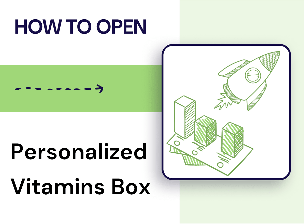 How to Open a Personalized Vitamins Box Easily?