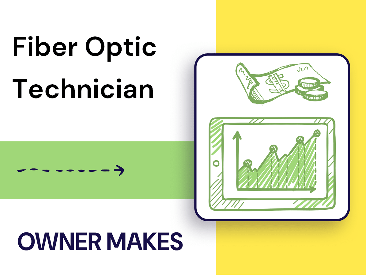 How Much Does an Owner Make as a Fiber Optic Technician?