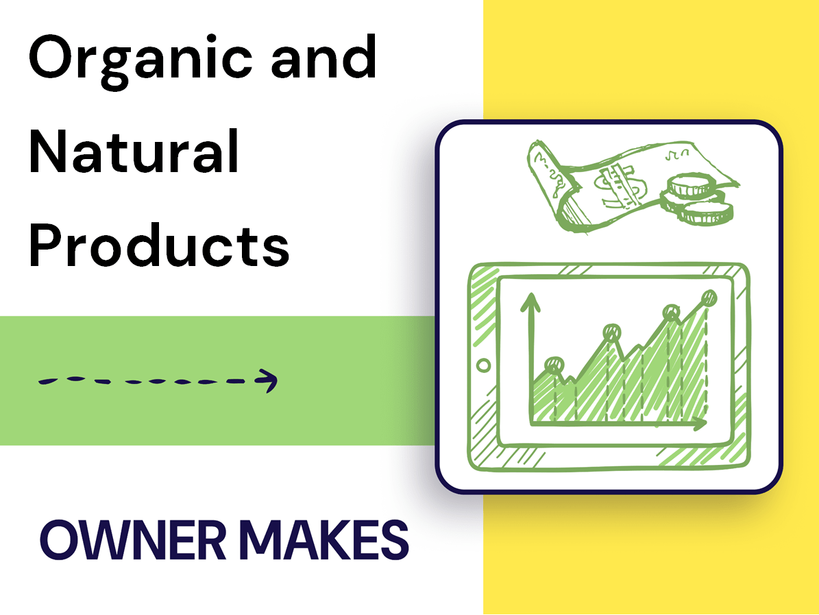 How Much Do Owners Make in Organic and Natural Products Marketplace?
