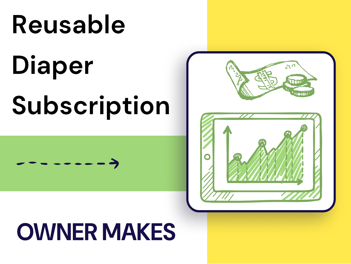 How Much Does an Owner Make from a Reusable Diaper Subscription Service?