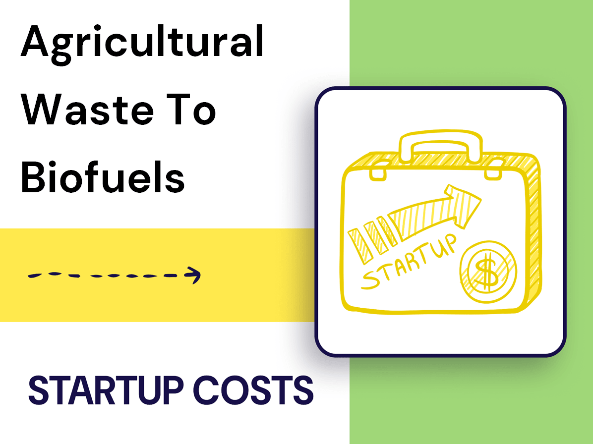 What Are the Startup Costs for Turning Agricultural Waste into Biofuels?