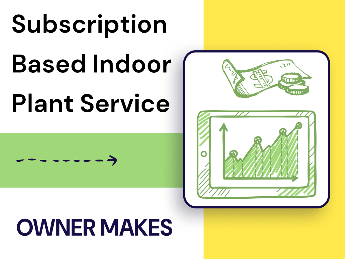 How Much Does an Owner Make from a Subscription-Based Indoor Plant Service?